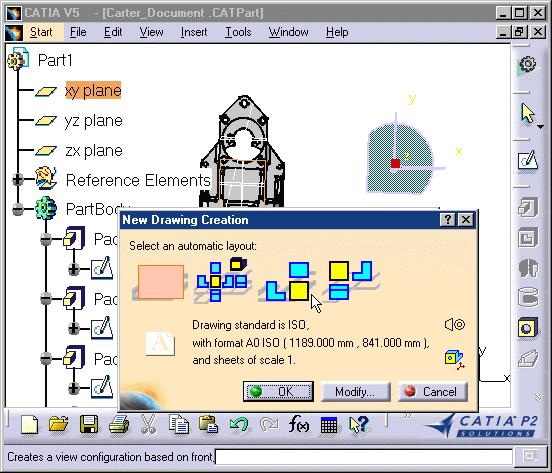 Creating a New Drawing